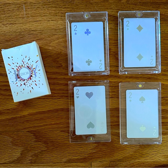Dior | Games | Dior All 2s Playing Cards Authentic Nwot | Poshmark